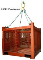 China 8 Tonne DNV 2.7-1 Offshore Container Lifting Sling Assembly with 4-Leg Wire Rope Design for 25,000 kg Capacity for sale