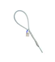 China 12mm Hand Spliced Wire Rope Sling with Steel Core - 1.31 Ton WLL, 240mm Eye Dimensions for sale