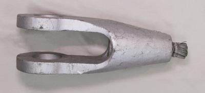 China ISO 9001 RR-S-550D Open Spelter Socket with Cotter Pin - 50mm 2