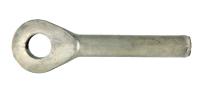 China 0.75 Inch Closed Swage Socket Wire Rope End Stop - 19.05mm Rope Diameter, 2.27kg Weight, ASME B30.9 Compliant for sale