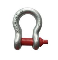 China 0.75 Inch Screw Pin Bow Shackle with 4.75 Tonne WLL - ASME B30.26 Compliant Industrial Lifting Hardware for sale
