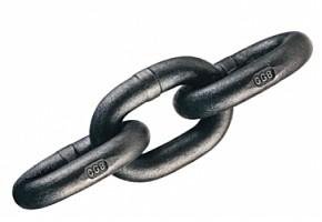 China 1 Inch Grade 80 Alloy Steel Lifting Chain 26mm EN818-2 for Crane Overhead Lifting for sale