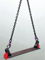 China 32mm Grade 80 Two-Leg Lifting Chain Sling with 31.5-66.15 Ton Capacity and Bolt Type Dee Shackles for sale