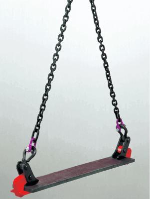 China 32mm Grade 80 Two-Leg Lifting Chain Sling with 31.5-66.15 Ton Capacity and Bolt Type Dee Shackles for sale