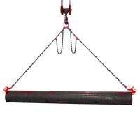 China G80 Two Leg Chain Sling 22mm Alloy Steel with Shortening Hooks - 15-31.5 Ton Capacity for Industrial Lifting for sale