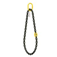 China G80 8mm Lifting Chain Sling EN818-2 Alloy Steel 2000kg WLL Heavy Duty for sale