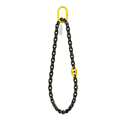China G80 8mm Lifting Chain Sling EN818-2 Alloy Steel 2000kg WLL Heavy Duty for sale