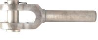 China ASME B30.9 Open Swage Socket Wire Rope Fitting - 0.5 Inch to 2 Inch Diameter Range with Galvanized Steel Construction for sale