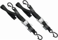 China 1 Inch Double J Hooks for Ratchet Tie Down Straps 1000kg Breaking Load Heavy Duty Cargo Lashing for sale