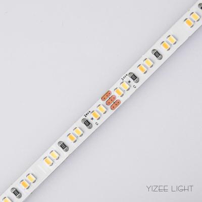 China 5mm 8mm Adjustable color Temperature LED Strip SMD2216 240 LEDs/m 16.2W for sale