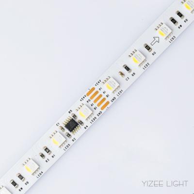 China DMX512 Control LED Tape Dream Color 24V Programmable 5050 RGB LED Strip for sale
