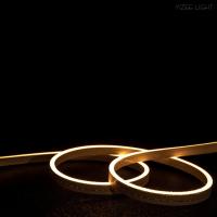 China 4 *09mm Slender Silicone Neon Strip With Trim 24V IP67 Neon Rope Light for sale