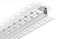 China 13x19 Architectural Gypsum Plaster Ceiling LED Extrusion Profile for sale