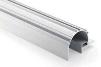China 101*67mm Silver LED Aluminium Profile For Architectural Cove Lighting for sale