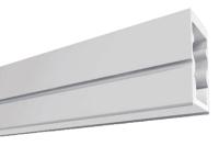 China 10*10mm Square Aluminium Extrusion For Led Strip Lighting 3m Aluminium Channel for sale
