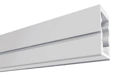 China 10*10mm Square Aluminium Extrusion For Led Strip Lighting 3m Aluminium Channel for sale