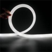 China Φ 18mm Silicone Neon Strip 24V CRI90 9.6W/M 360° Flexible Round Neon Light for sale