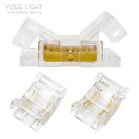 China Convenient Connection 4 Pin LED Strip Connectors For 10mm COB LED Strip for sale