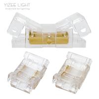 China 10mm 3 PIN COB LED Strip Connectors CCT LED Strip PCB To PCB Connectors for sale
