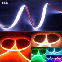 China 10mm 24V RGB COB LED Strip Dot Free Led Tape Lights Indoor Outdoor Decoration for sale