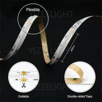 China Dotless RGB+CCT COB LED Strips 840Chips/M RGB+ 3000 - 6000K 21W/M for sale