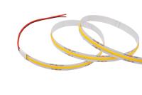 China 24V White COB LED Strip Light 4000K 8mm Width 480Chips/m Ra>90 LED Tape Lights for sale