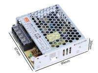 China LED Driver 12V 24V 75W AC To DC Constant Voltage LED Power Supply For Indoor LED Strip Light for sale