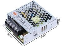 China 12V 24V 35W Switch LED Power Supply For LED Strip Light IP20 Indoor LED driver for sale
