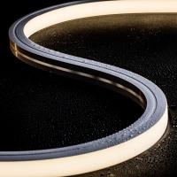 China 16*16mm Silicone Neon Strip Ip67 Ip68 12w/M Top Bend 24v Neon Rope Light Strip for sale