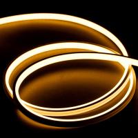 China 10*10mm 3 Sides Edge Lighting LED Neon Light DC24V 5Meter Roll IP67 for sale