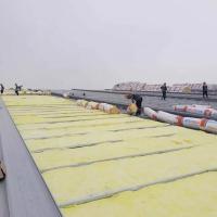 China Yellow Fireproof Glass Wool Sandwich Panel Multipurpose Soundproof for sale