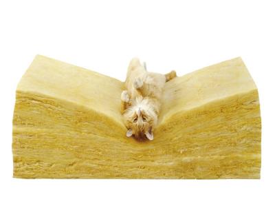 China Stable Glass Wool Fiberglass Insulation Sheet Non Flammable Sound Absorbing for sale