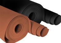 China PVC NBR Black Rubber Insulation Sheet Self Adhesive Waterproof for sale