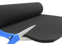 China Practical Fireproof Neoprene Insulation Sheets , Synthetic Thin Flexible Rubber Sheet for sale