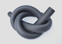 China Antproof Foam Rubber Insulation Pipe Moistureproof Black Grey Color for sale