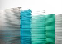 China Heat Resistant Roofing Polycarbonate Sheet Double Wall For Greenhouse for sale