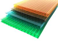 China Anticorrosive Double Wall Polycarbonate Sheet UV Proof Multipurpose for sale