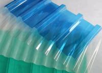 China Waterproof Fiberglass Polycarbonate Roof Tiles Non Flammable for sale