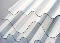 China Harmless Transparent Polycarbonate Roof Tiles Explosionproof Nontoxic for sale