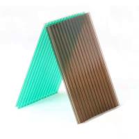 China Clear Fiberglass Greenhouse Roof Panels Multiscene Weatherproof for sale