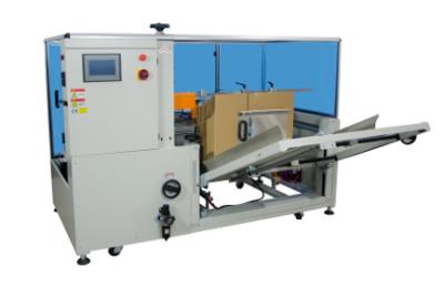 China Automatic Vertical Carton Erector Machine | 10 Boxes/Min Auto Box Opening Machine for sale