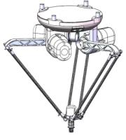 China High-Speed QS-D-L-1200 Delta Pick-and-Place Robot with 80-180 PP/min, 3kg Payload, and IP55 for sale