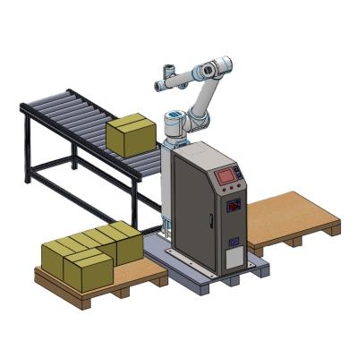 China Cost-effective 30kg Payload Collaborative Palletizer with 8-10 times/Min Speed and 1600mm Stacking Height for sale