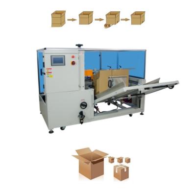 China Automatic Vertical Case Erector | 12 Boxes/Min Auto Box Opening Machine with Durable Parts for Stand-alone or Integrated Use for sale