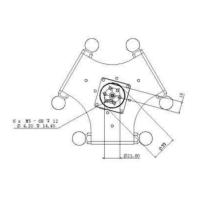 China High-speed QS-D-C 350 400 Delta Robot for High-precision and Heavy-duty Domain for sale