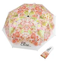 China Lightweight Compact Umbrellas With 42 Inch Canopy 210T Pongee Fabric for sale