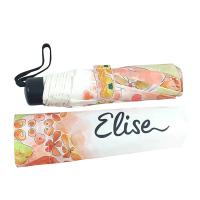 China Full-color Printed Compact Umbrella with 42-inch Canopy and 190T Pongee Fabric for sale