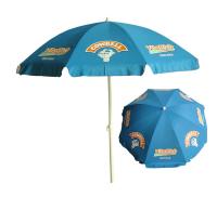 China Promotional UV Protection Waterproof Beach Umbrella 7 Feet With Steel Frame for sale