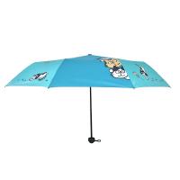 China Water-repellent 3-Fold Umbrella with Steel Frame and Custom Printing for Brand Promotion for sale