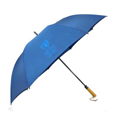 China 30 Inch Golf Wooden Handle Umbrella Large Umbrella For Sporting Events for sale